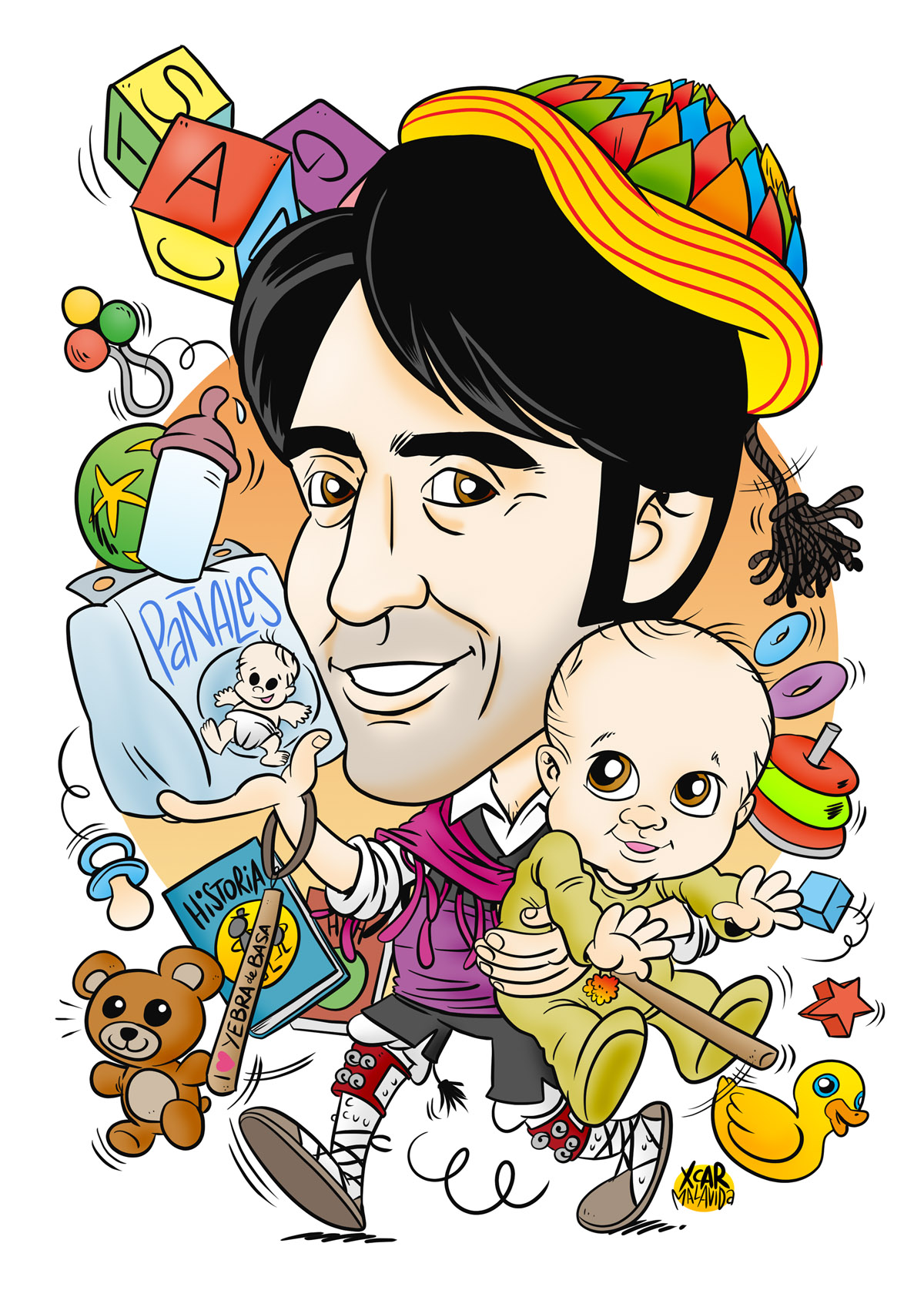 Caricatura de Pablo | XCAR Malavida