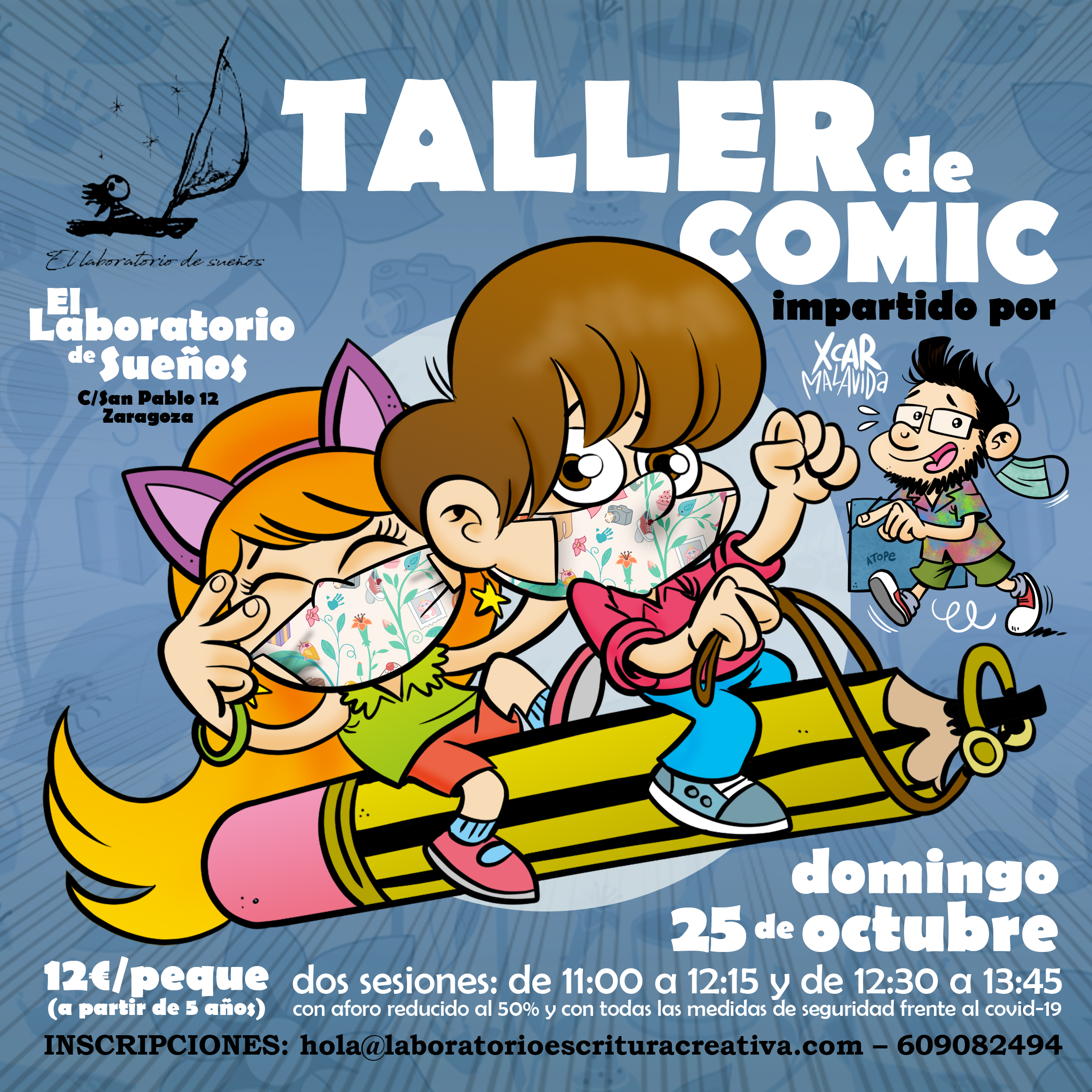 Taller de cómic de octubre | XCAR Malavida