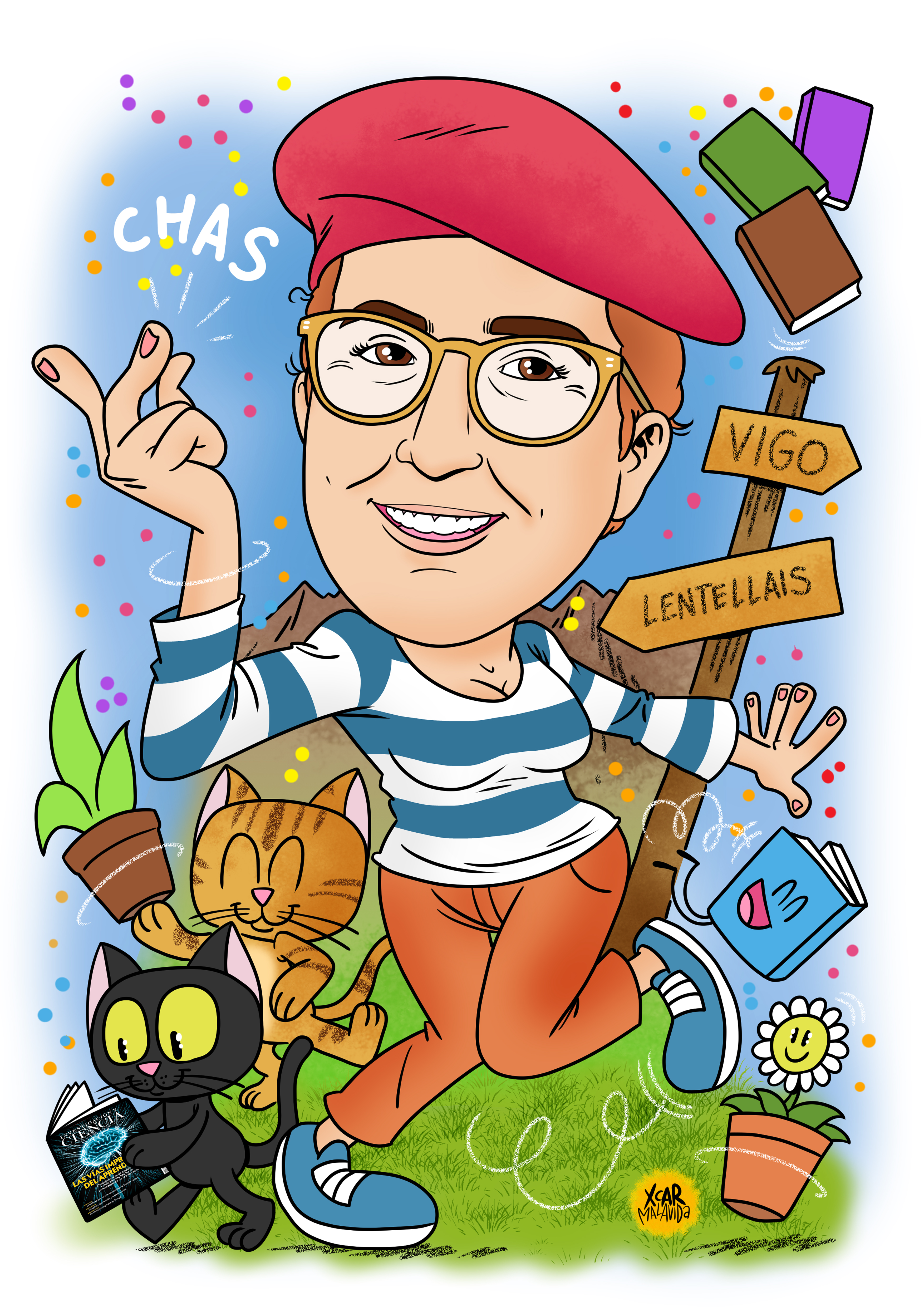 Caricaturas para regalar | XCAR Malavida