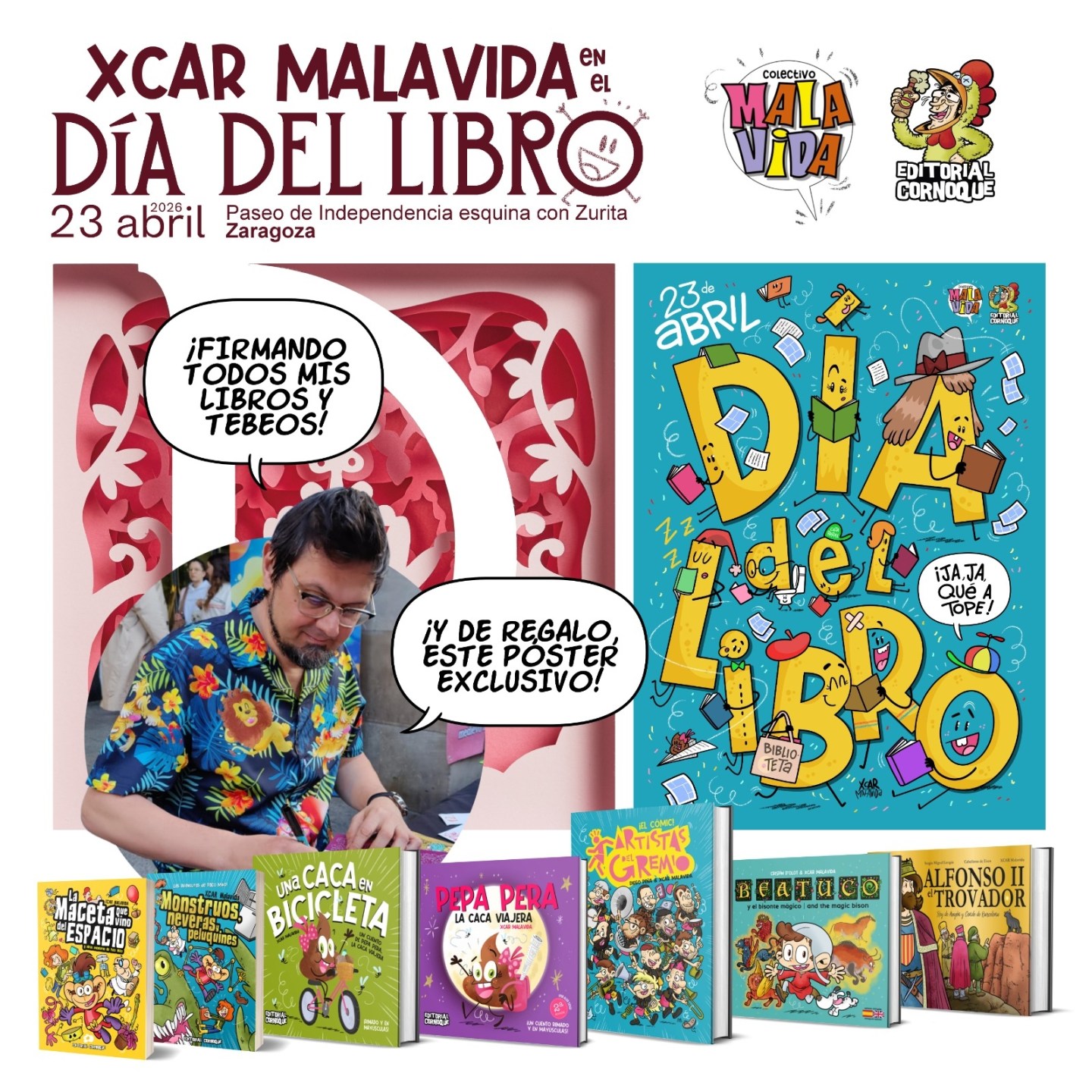 Firmas en el día del libro | XCAR Malavida